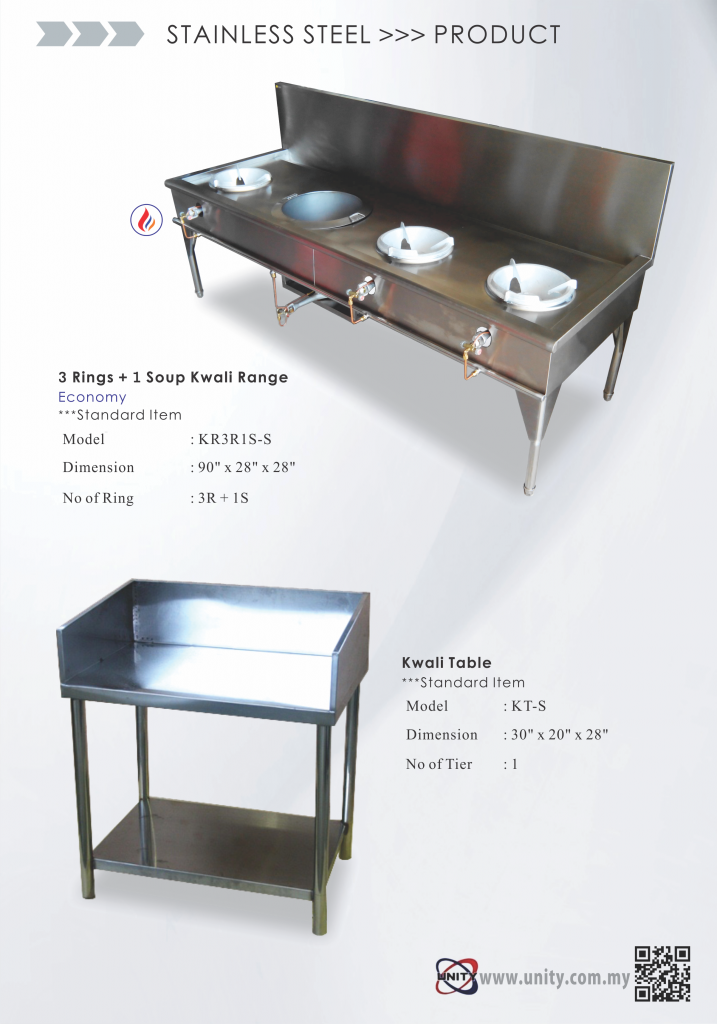 Food Warmer, Kwali Range, Kwali Table | Unity Stainless Steel Industry Co.