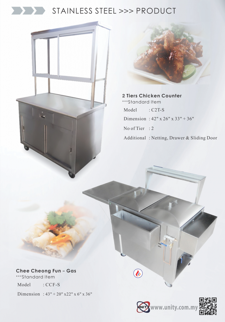 Burger Stall, Chicken Counter, Chee Cheong Fun Counter | Unity ...